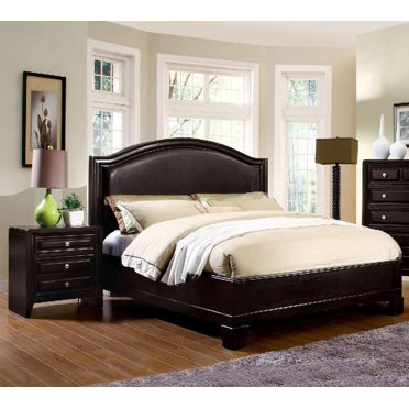Homestyles Bedford Black Queen Bed, Two Nightstands and Chest - Walmart.com