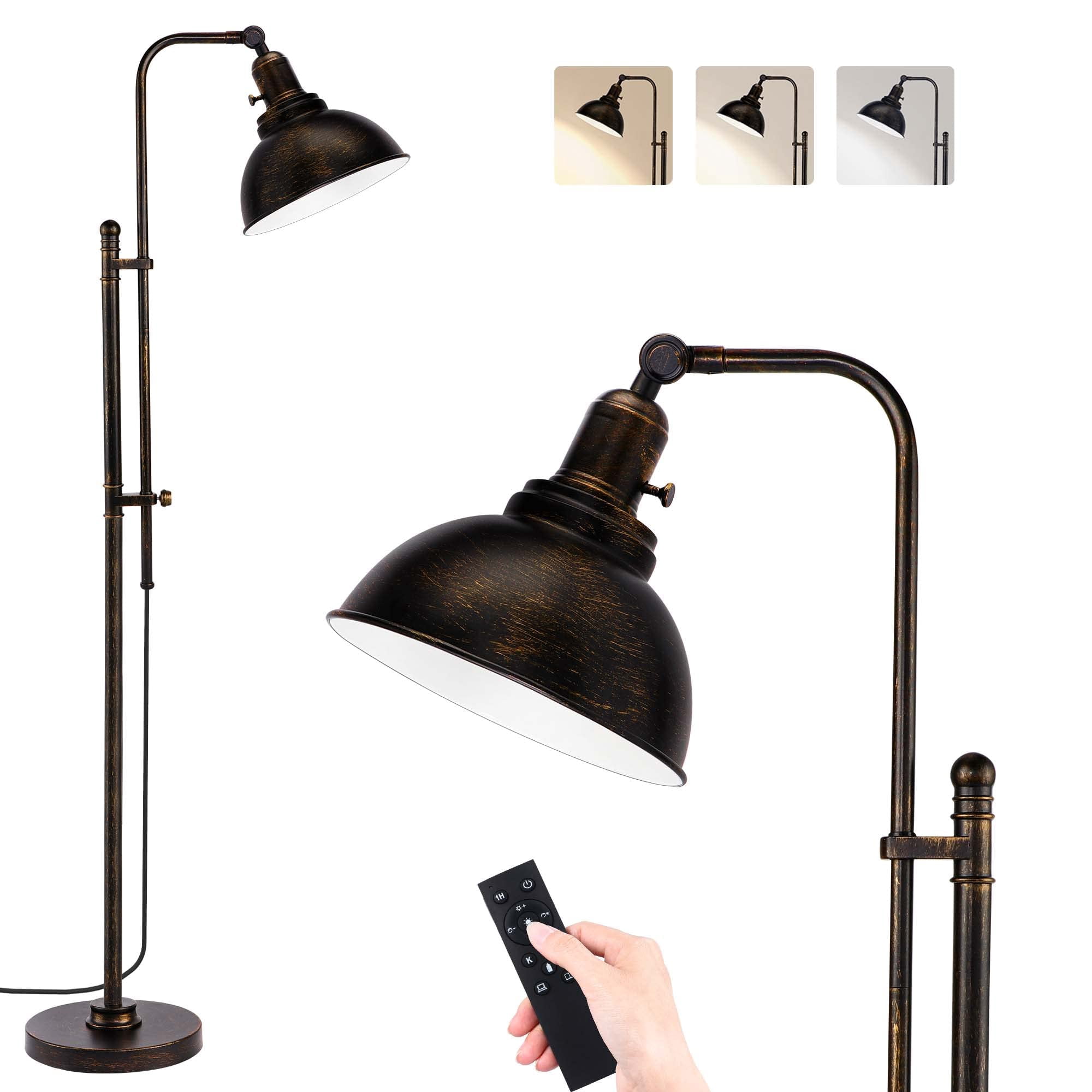 Click here for Partphoner Industrial Floor Lamp Adjustable  Rusti... prices