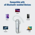 New bee Bluetooth Headset, Noise Cancelling, 20 Hrs Talk Time ...