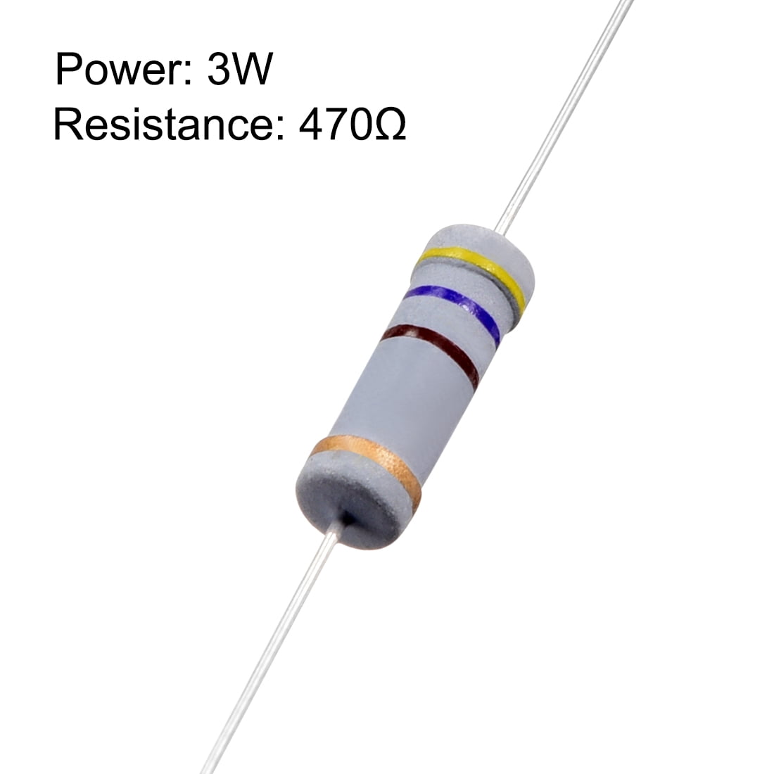 470 Ohm Resistor Color Code