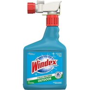 Windex Original Glass Cleaner with Refill Bottles, 32 fl oz & 176 fl oz ...