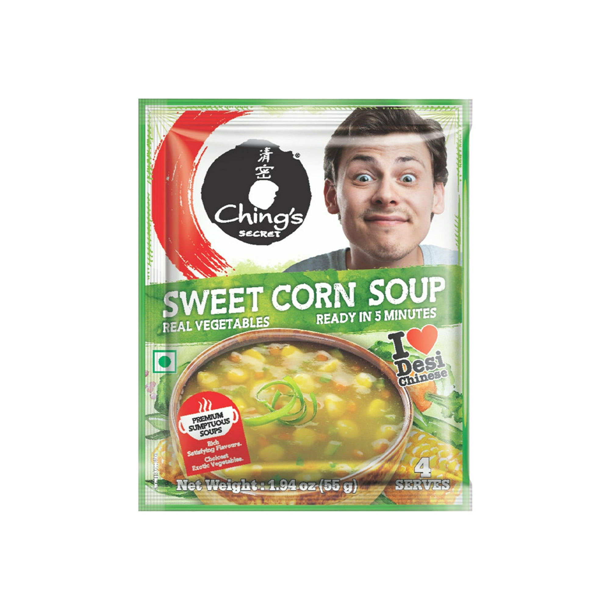 Click here for Chings Secret Sweet Corn Soup Mix 55gm 55 Gm prices