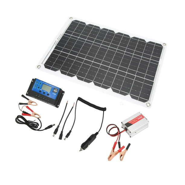 Solar Panel Kit,Portable Solar Power Kit V Solar Panel Solar Charge ...