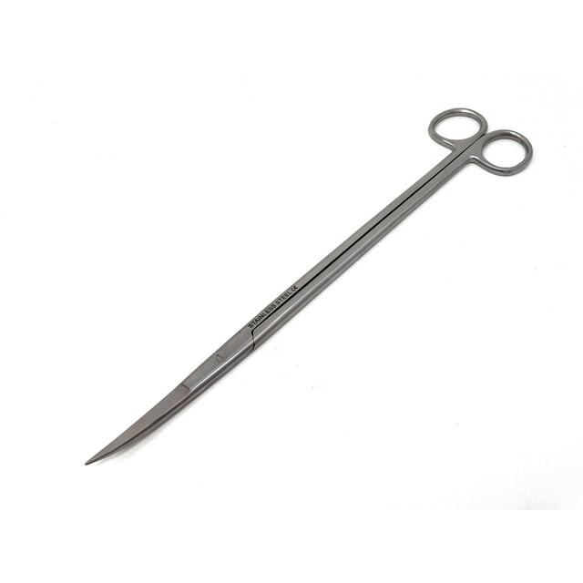 Aquascaping Aquarium Scissors 12" Curved, Stainless Steel - Walmart.com