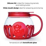 Micro-Pop Microwaveable 1.5 Qt. Glass Popcorn Popper - Walmart.com