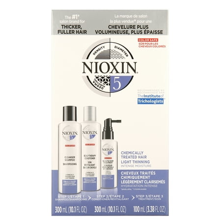 Nioxin - Nioxin System 5 Starter Kit - Cleanser and Scalp Therapy 10.1 ...