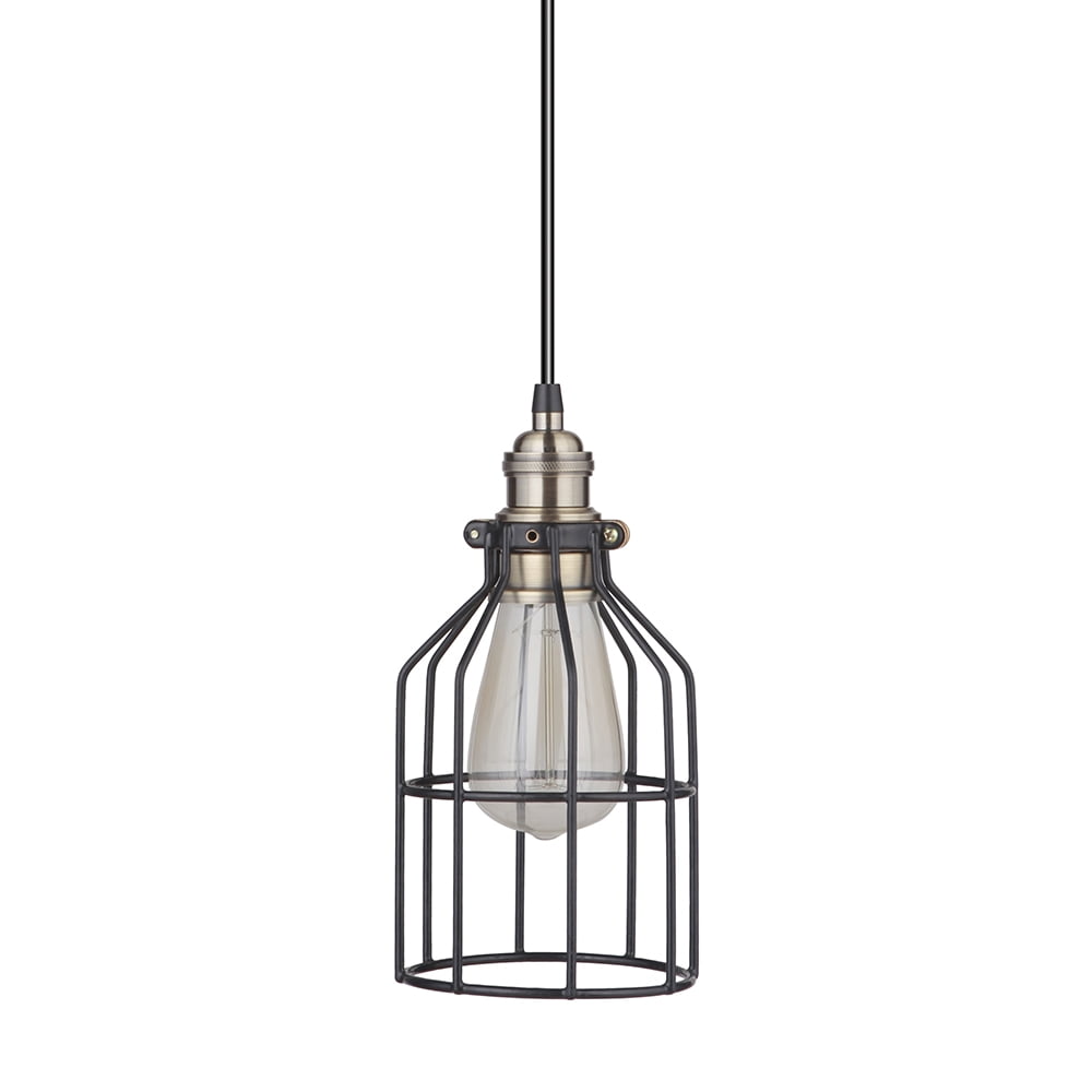 Instant Pendant Recessed Light Conversion Kit Brushed Bronze and Brass ...