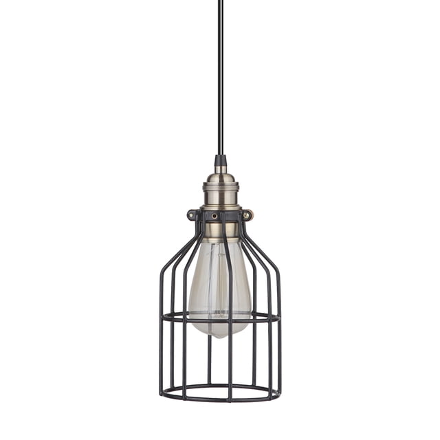 Instant Pendant Recessed Light Conversion Kit Brushed Bronze and Brass ...