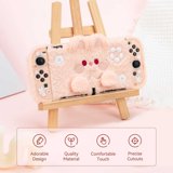 GeekShare Plush Bunny Protective Case for Nintendo Switch OLED - Anti ...