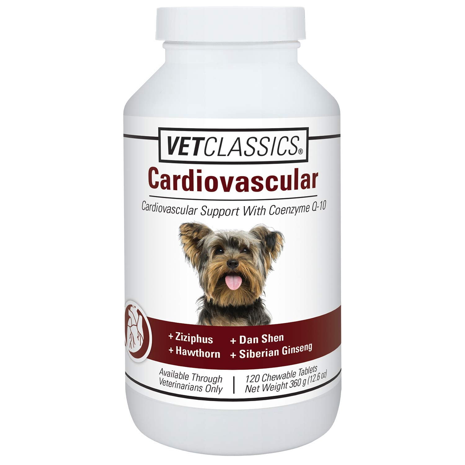 Vet Clics Cardiovascular Support for Dogs - Coenzyme Q-10, Ziziphus ...