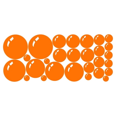 Stickers Transparent Bubble Wall Decal Hollowed Out Children's Birthday ...