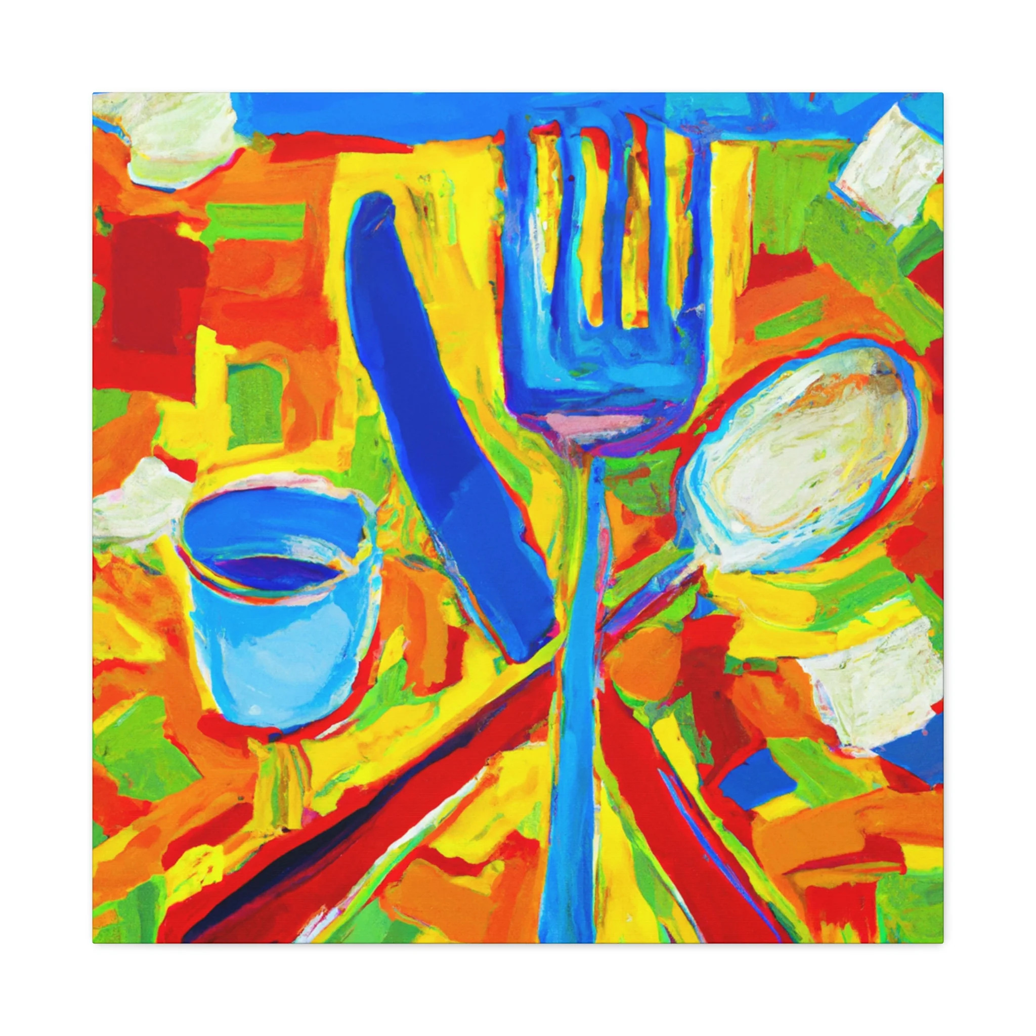 Silverware Splendor Pop - Canvas - Walmart.com