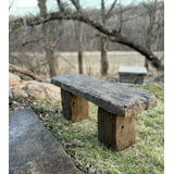 Rustic Barn Wood Bench - Walmart.com