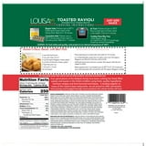 Louisa Toasted Four Cheese Ravioli, 40 oz Family Size Bag – Frozen ...