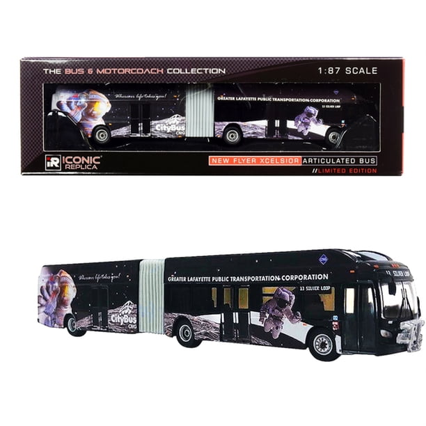 New Flyer Xcelsior XN60 Articulated Bus CityBus \ Silver Loop ...