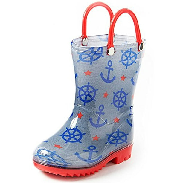 Puddle Play - Puddle Play Children's Boys' Nautical Printed Waterproof ...
