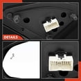 A-Premium Driver Side Power Door Mirror - Compatible with Hyundai ...
