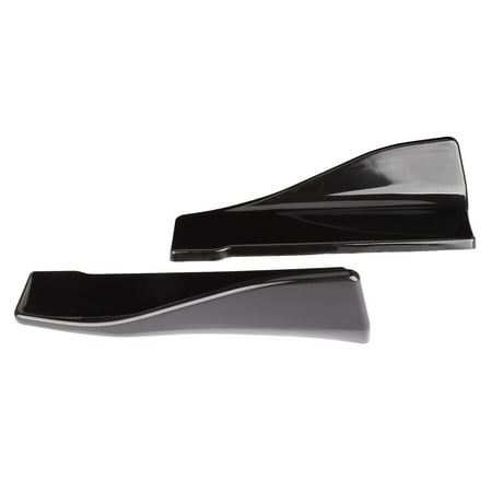 Qiilu Car Styling Running Boards Universal Rear Bumper Diffuser Lip ...