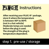 PLUG-R Asphalt Patch Plugs 1 1/4", 25 Count - Driveway Blacktop Repair ...