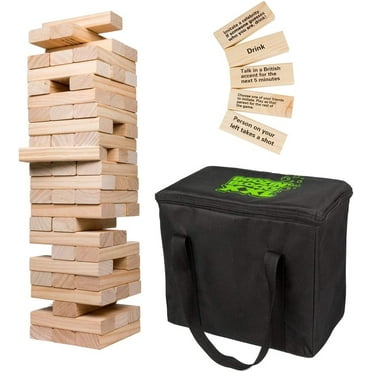 Jenga Giant Family Edition Stacking Game by University Games - Walmart.com