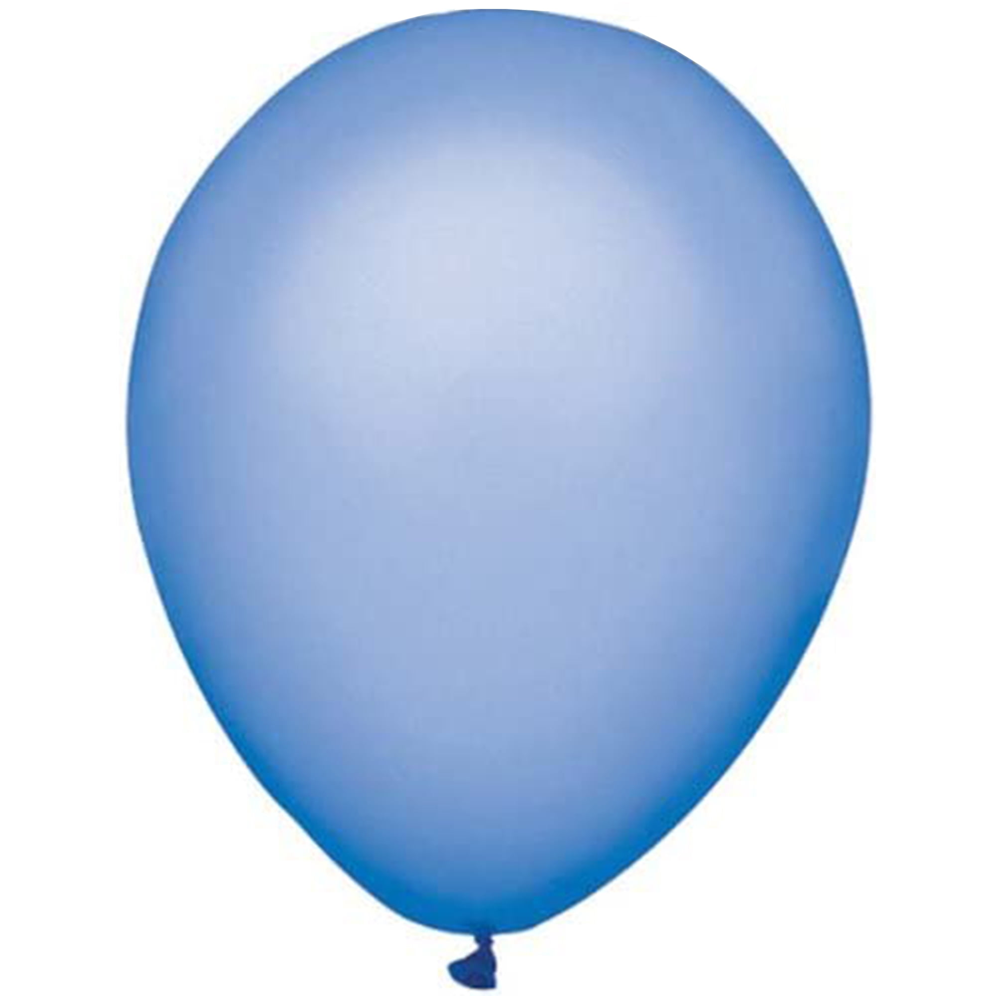 Partymate 10 Neon Blue Latex Balloons 12" Made In USA - Walmart.com