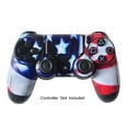 Skin Stickers for Playstation 4 Controller - Vinyl Leather Texture ...