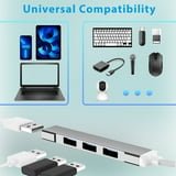 Elegant Choise USB C Hub 4 Ports Type C to USB 3.0 Hub Adapter for ...