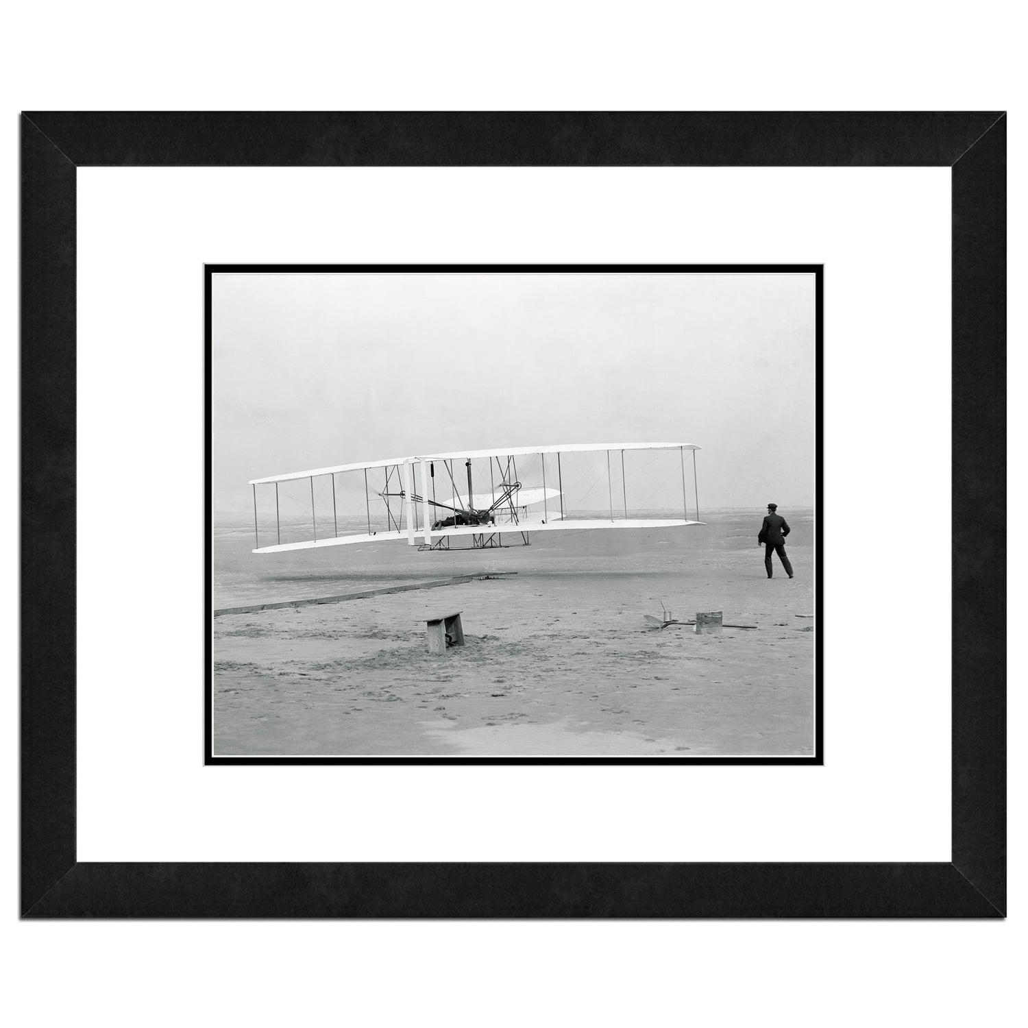 Kitty Hawk, First Flight Framed Photo by Photo File - Walmart.com
