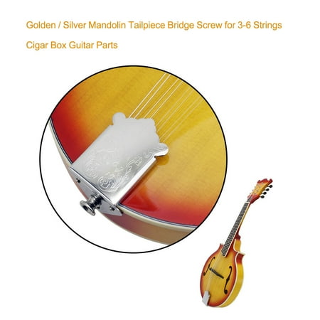 Mandolin Tailpiece Bridge String Board Professional Portable Musical ...