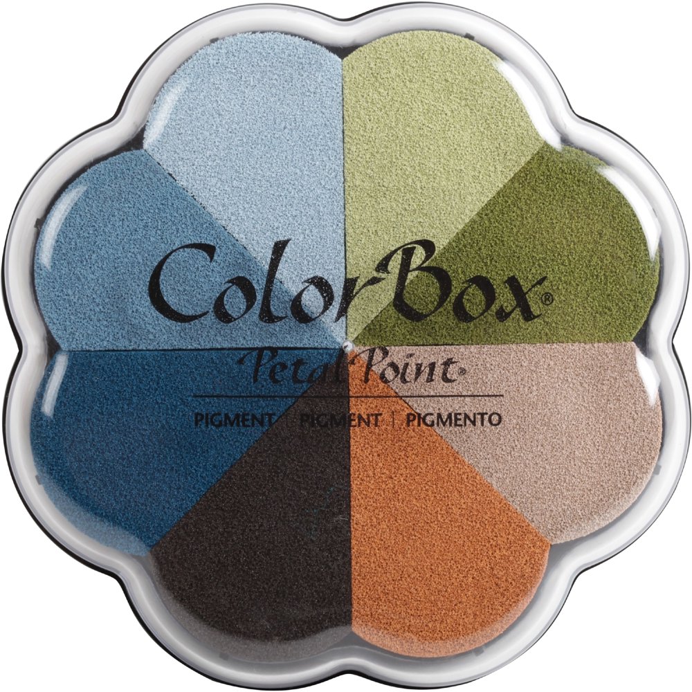 ColorBox Pigment Petal Point Ink Pad 8 Colors-Boardwalk - Walmart.com ...