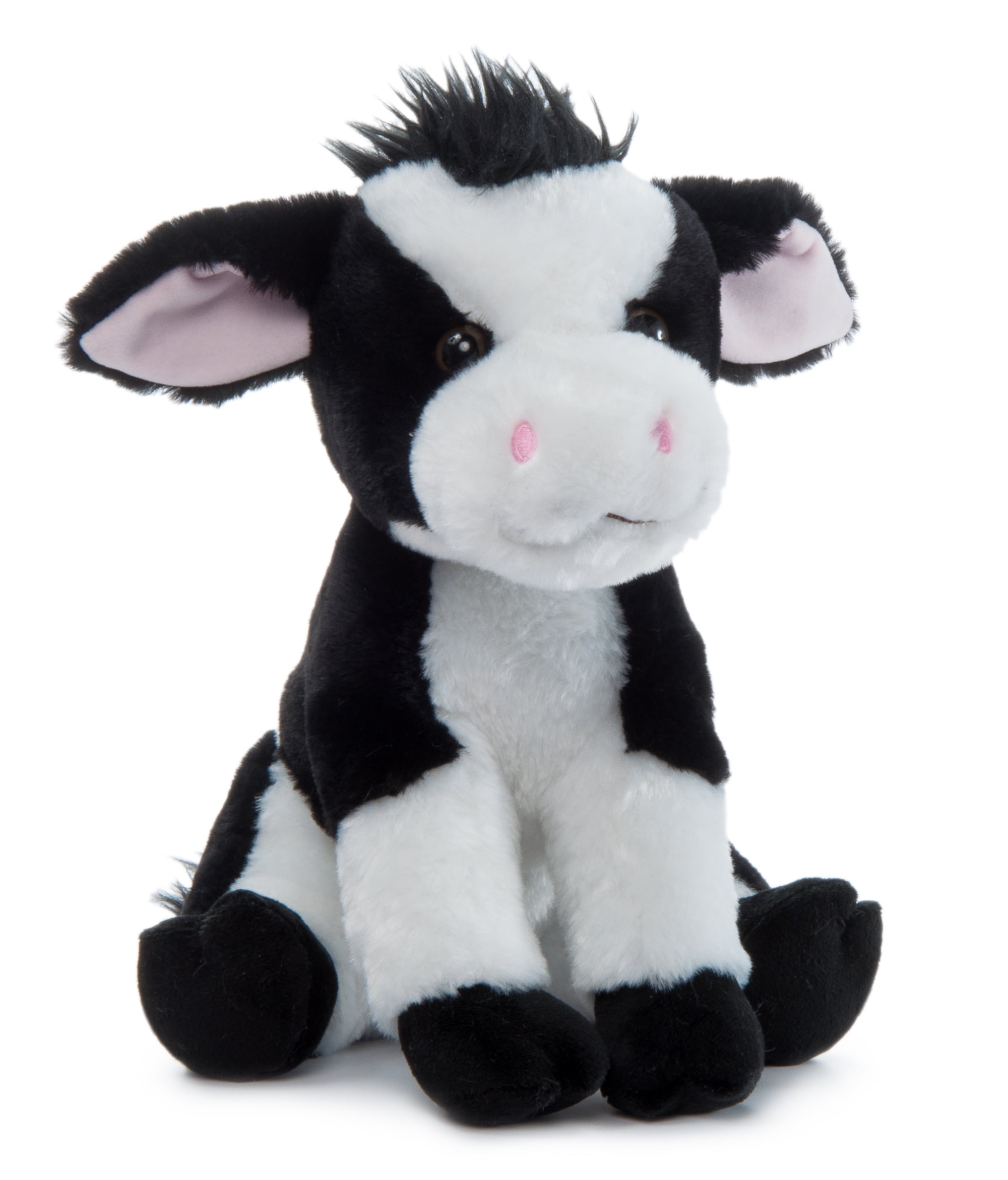 The Petting Zoo Cow Stuffed Animal, 12 inch - Walmart.com