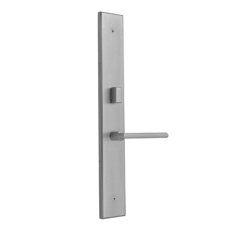 Multi point lock trim set Brass 11"x2" Milano Small Satin Nickel ...