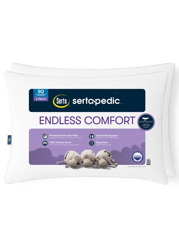 Serta Pillows in Bed Pillows - Walmart.com