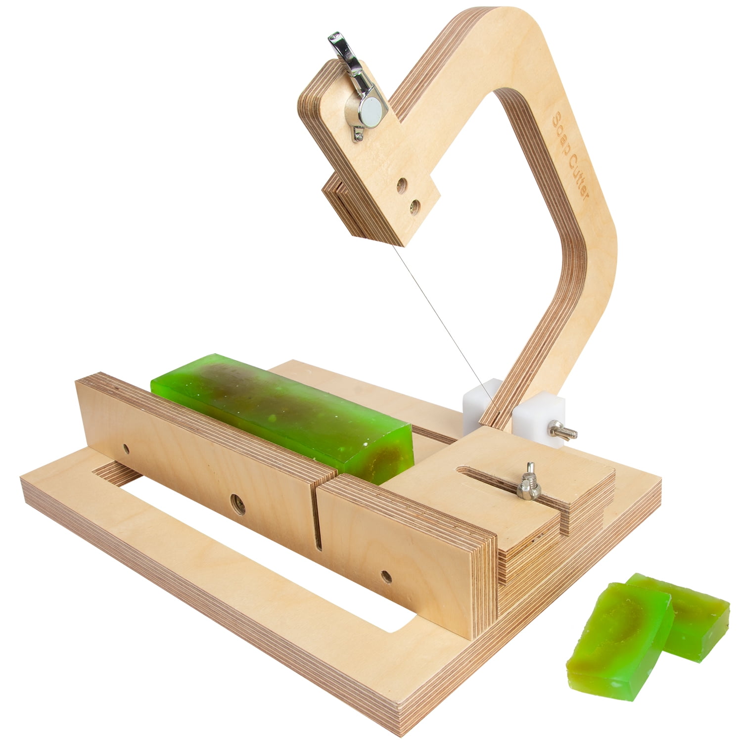 Wooden Soap Cutter Adjustable Wire Slicer Cutting Tool for Handmade ...