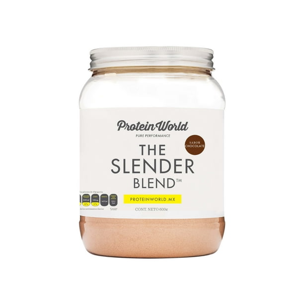 THE SLENDER BLEND CHOCOLATE Protein World 600G SLEN-CHOC-600 | Bodega ...