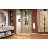 DreamLine Enigma-XT 34 1/2 in. D x 48 3/8 in. W x 76 in. H Fully Frameless Sliding Shower ...