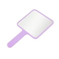 Unique Bargains 1pc Portable Square Handheld Mirror for Grooming Light ...