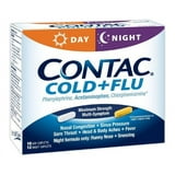 Contac Cold & Flu Non Drowsy Decongestant - Max Strength Phenylephrine ...
