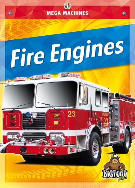 Mega Machines: Fire Engines (Hardcover) - Walmart.com