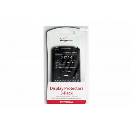 Verizon 3-pack Wireless Universal Screen Protector for Electroic ...