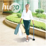 Hugo QuadPod Offset Cane with Ultra Stable Cane Tip, Aquamarine ...