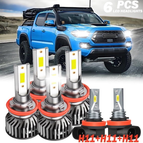 Fit for 2017 - 2020 Nissan Pathfinder LED headlight bulbs H11 H9 H8 ...
