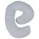 Snoogle Mini Chic Jersey Compact Side Sleeper Pregnancy Pillow ...