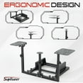 Supllueer Racing Simulator Cockpit Upright Stable Fit Logitech G29 G920 ...