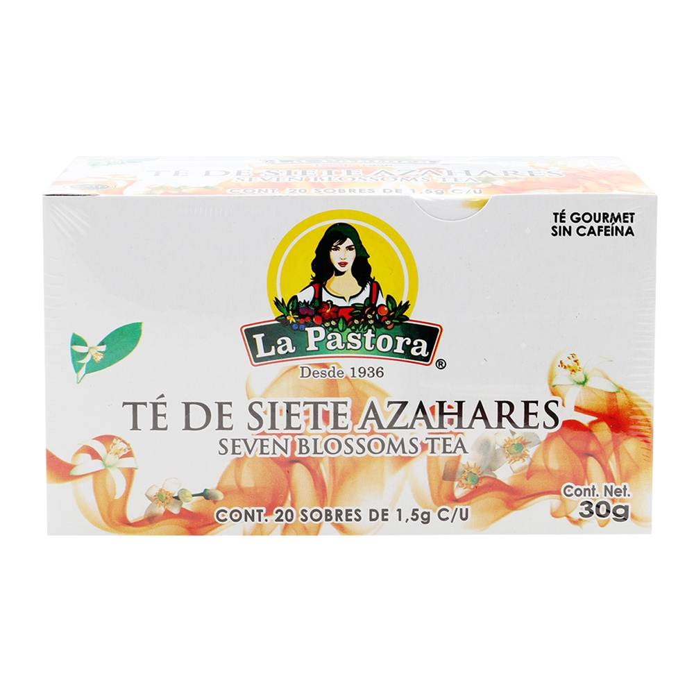 Té de siete azahares La Pastora 20 sobres | Walmart en línea