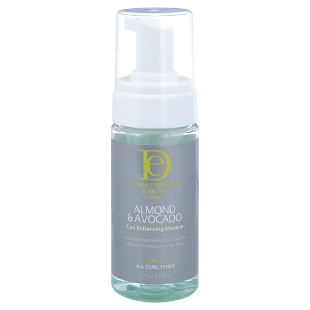 Design Essentials Almond Avocado Curl Enhancing Mousse 4oz. - Walmart.com