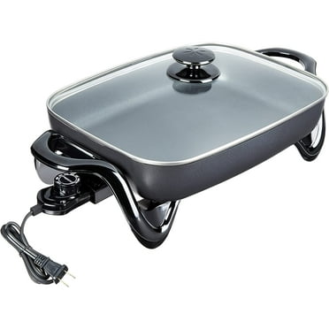 Precise Heat 16 inch Rectangle Electric Skillet - Walmart.com