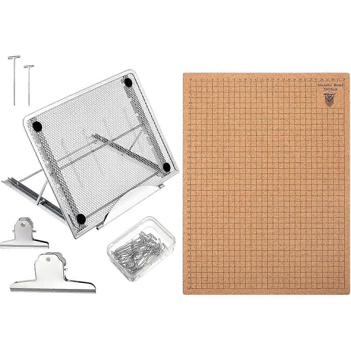 104 Pcs Macrame Board, 12x16 Inch Macrame Board and Pins Kit | Bodega ...