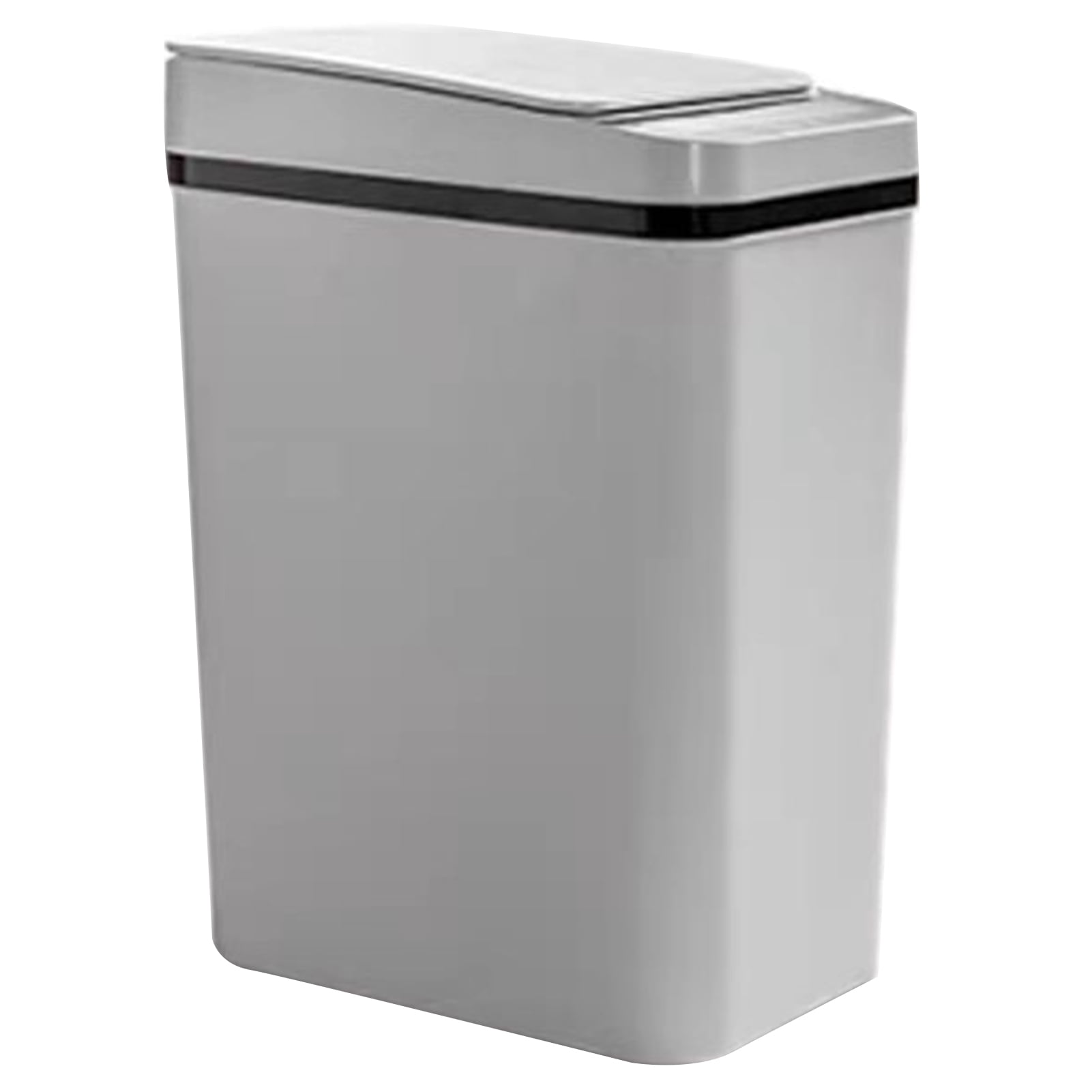 SSBSM Smart Trash Can with Lid, 360 Degrees Induction, Automatic ...