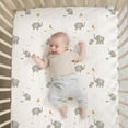 The Peanutshell 3pk Elephant Whimsy Baby Crib Bedding Set - Walmart.com
